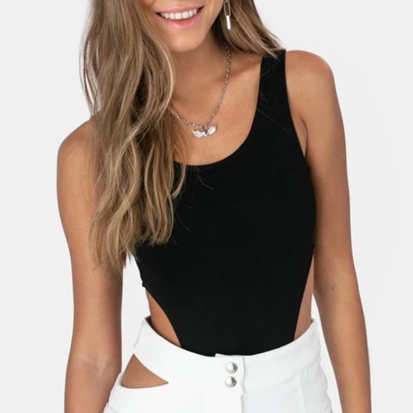 Adika | Tops | Adika Black Bodysuit New With Original Tags | Poshmark